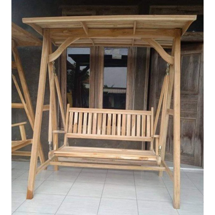 Jual Ayunan Kayu Jati Kursi Ayunan Ayunan Bagus Ayunan Murah Shopee