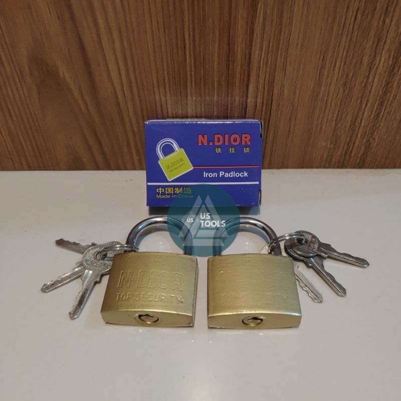 Jual GEMBOK 30MM 40MM /GEMBOK KUNING /GEMBOK PAGAR RUMAH KANTOR MOTOR ...