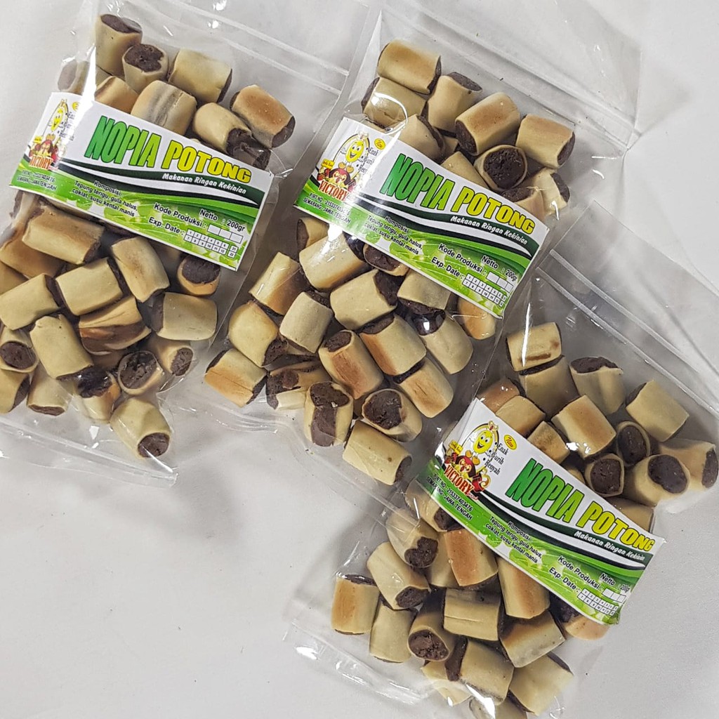 Jual Victory Snack - Camilan Nopia Potong Khas dan Spesial isi 200 gr ...