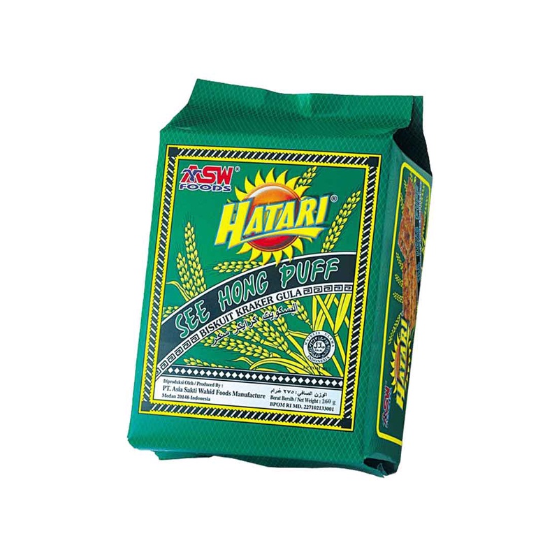 Jual SNACK HATARI SEE HONG PUFF BISKUIT MALKIST RASA KELAPA 260 GRAM ...