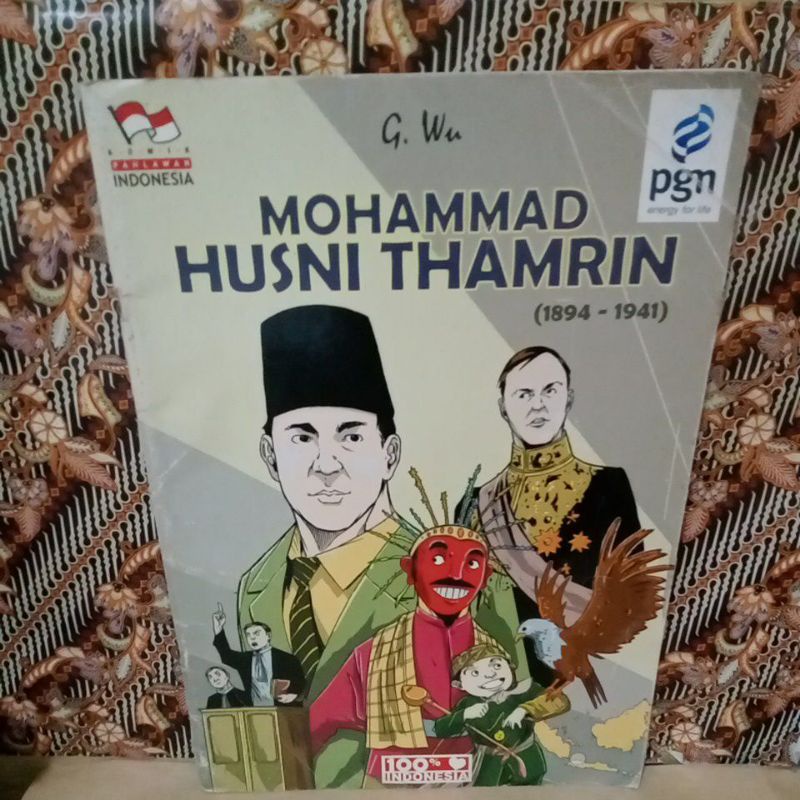 Jual KOMIK PAHLAWAN NASIONAL - MOHAMMAD HUSNI THAMRIN | Shopee Indonesia