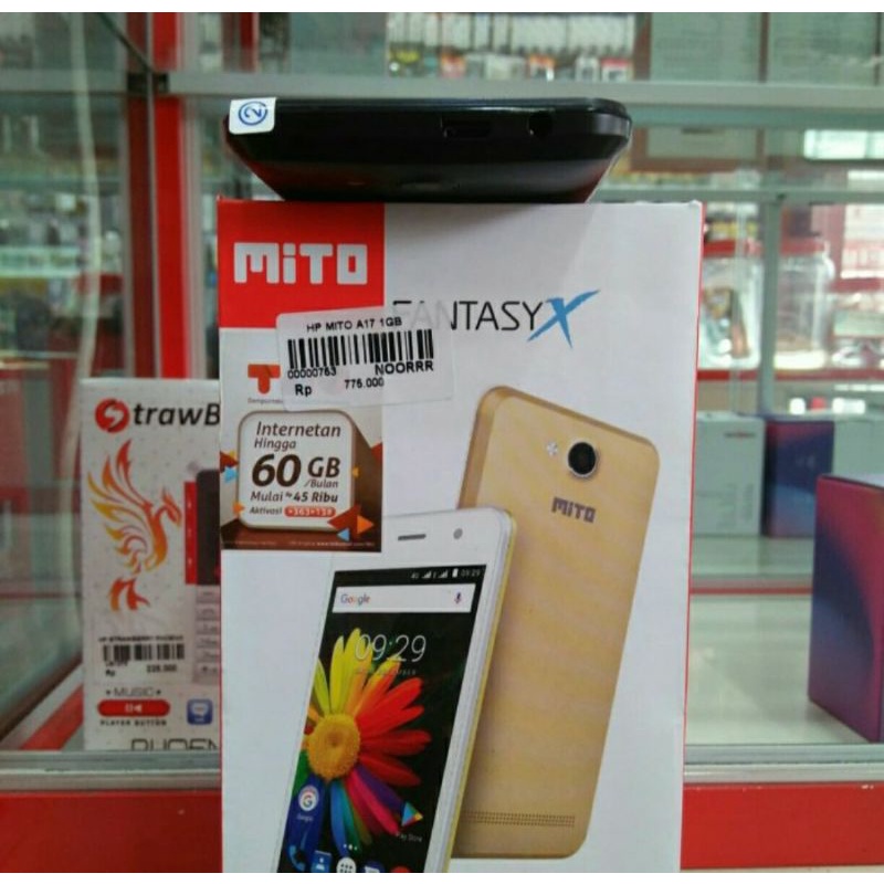 Jual Hp Android Smartphone Mito A17 Ram 1GB Rom 8GB 4.5inch 4G | Shopee ...