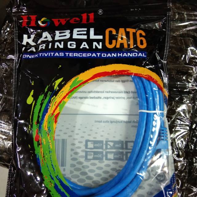 Jual Kabel Lan Howell Cat6 15 Meter | Shopee Indonesia