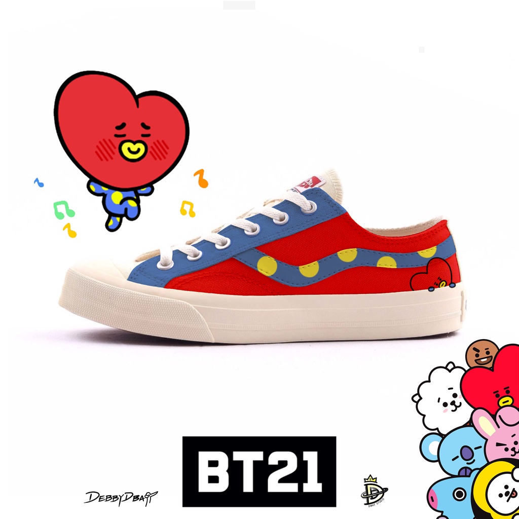 Jual SEPATU VENTELA PUBLIC BT21 TATA/SHOOKY/VAN CUSTOM (UNOFFICIAL ...