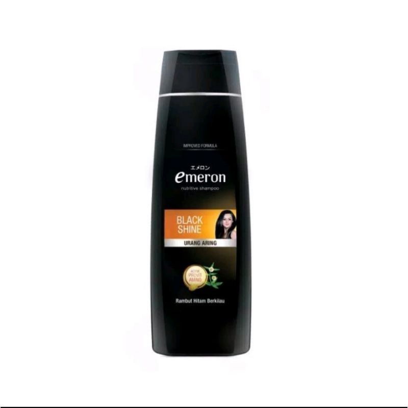 Jual Emeron Shampoo 170ml Black Shine / Hair Fall Control / Emeron Anti ...
