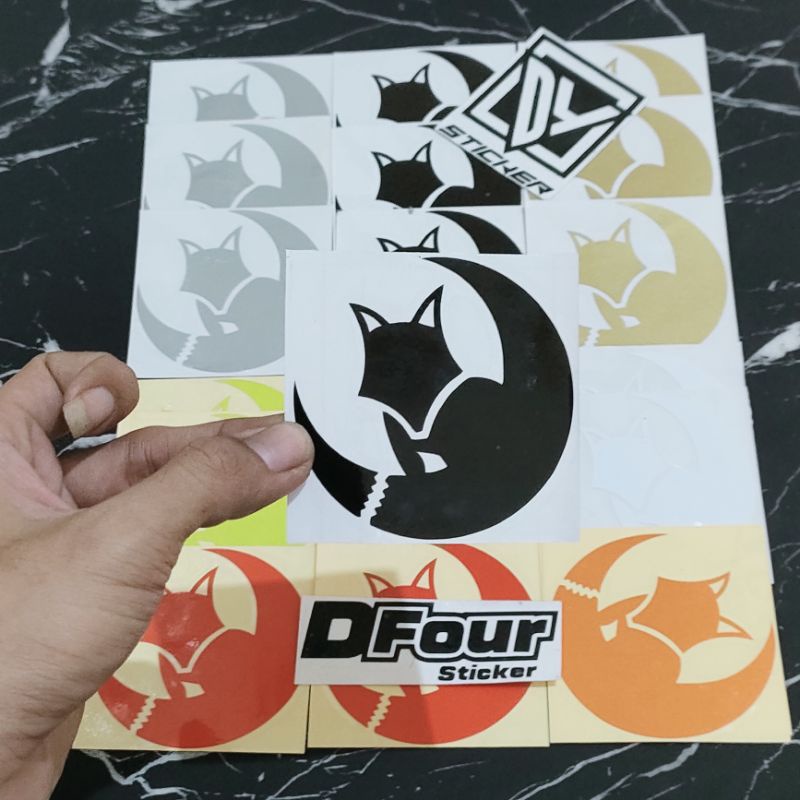 Jual STICKER LOGO WHITEFOX PROJECT CUTTING | Shopee Indonesia
