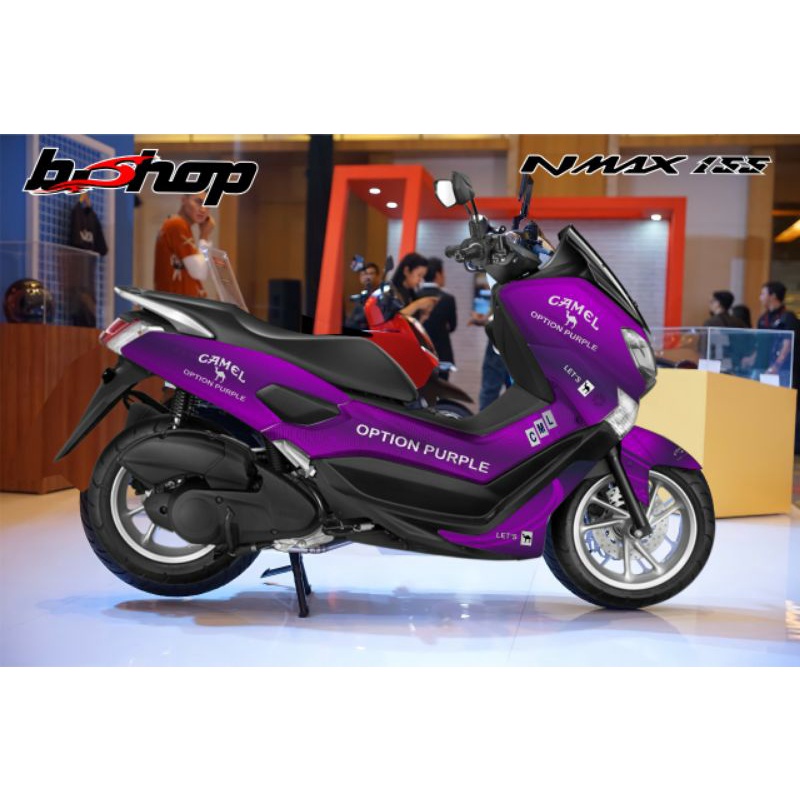 Jual DECAL NMAX STICKER NMAX NEW/OLD FULLBODY VARIASI KENJI JEPANG ...