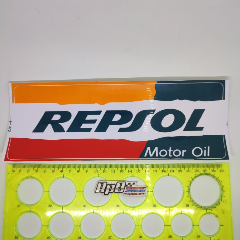 Jual sticker stiker HONDA REPSOL pabrikan REPSOL MOTOR OIL | Shopee ...