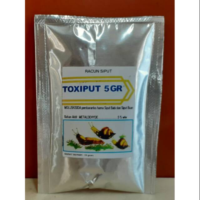 Jual TOXIPUT 5 GR ,(Repack) insektisida racun siput. | Shopee Indonesia