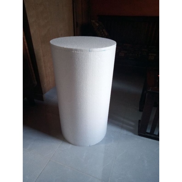 Jual Tabung Meja Gabus D 30 cm Styrofom Untuk dekoraasi Ualngtahun ...