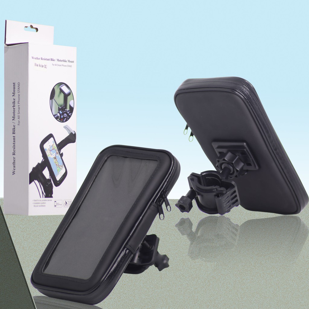 Jual Universal Holder Hp GPS Waterproof (Anti Air) di Stang Sepeda/Motor 6.3" | Shopee Indonesia