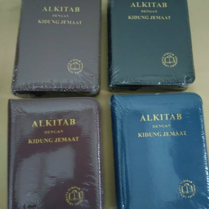 Jual Alkitab Ukuran Kecil dengan Nyanyian Kidung Jemaat ( TB2 034 TI ...