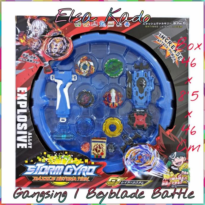 Jual mainan Beyblade Gasing Stormgyro Battle Arena Gangsing | Shopee ...