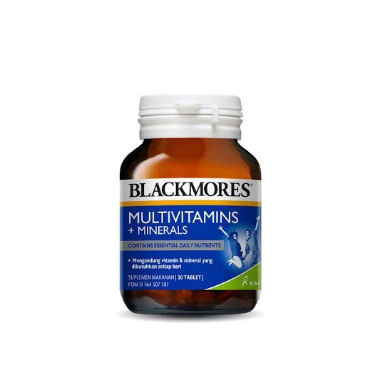 Jual Blackmores Multivitamins & Minerals 30 Tablet Black Mores BM ...