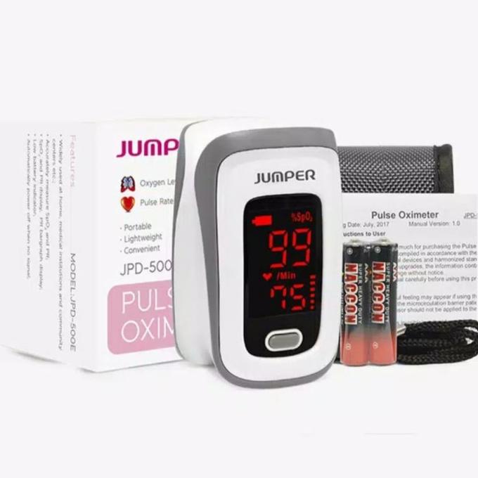 Jual Pulse Oximeter Jumper JPD500E LED Oksimeter Alat Ukur Saturasi ...