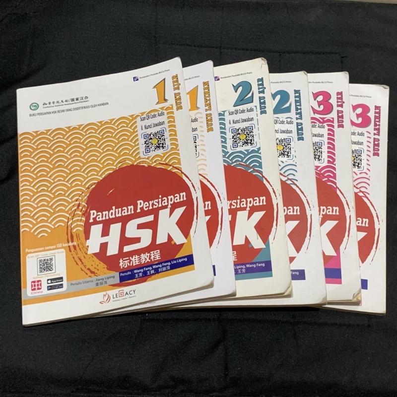Jual buku HSK panduan persiapan bahasa mandarin buku latihan dan mengajar bekas | Shopee Indonesia