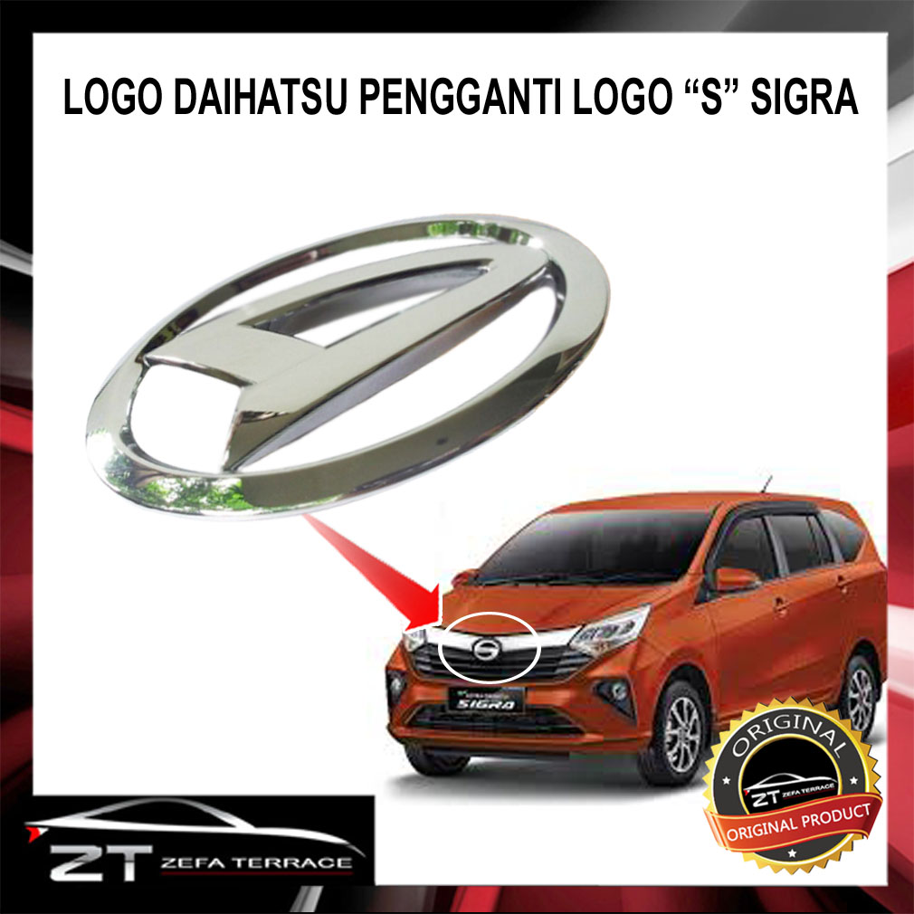 Jual Emblem Logo Daihatsu Pengganti Logo Lambang Depan S Sigra | Shopee ...