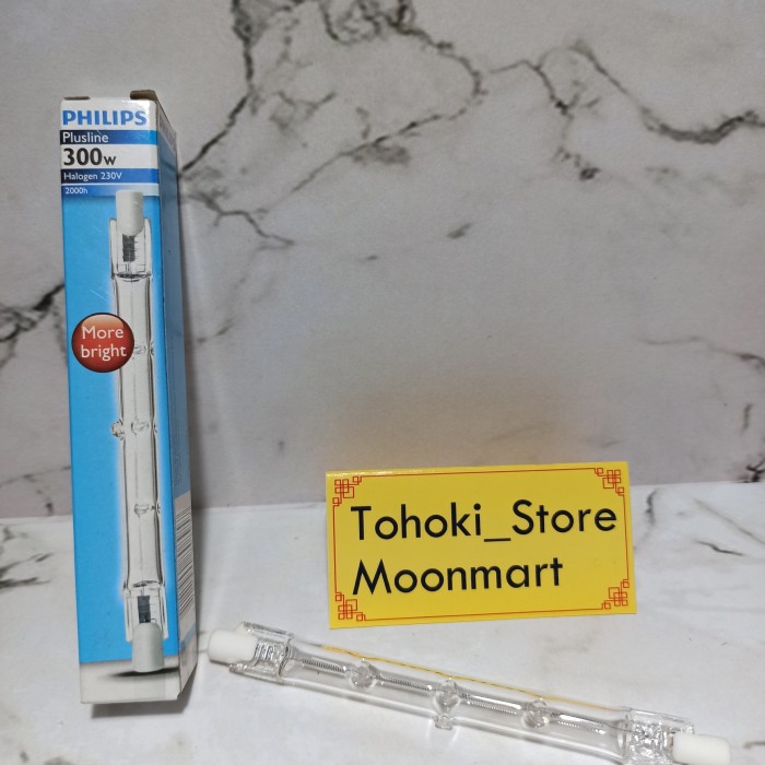 Jual Lampu Halogen Plusline/ Philips/ 300 Watt/220Volt | Shopee Indonesia