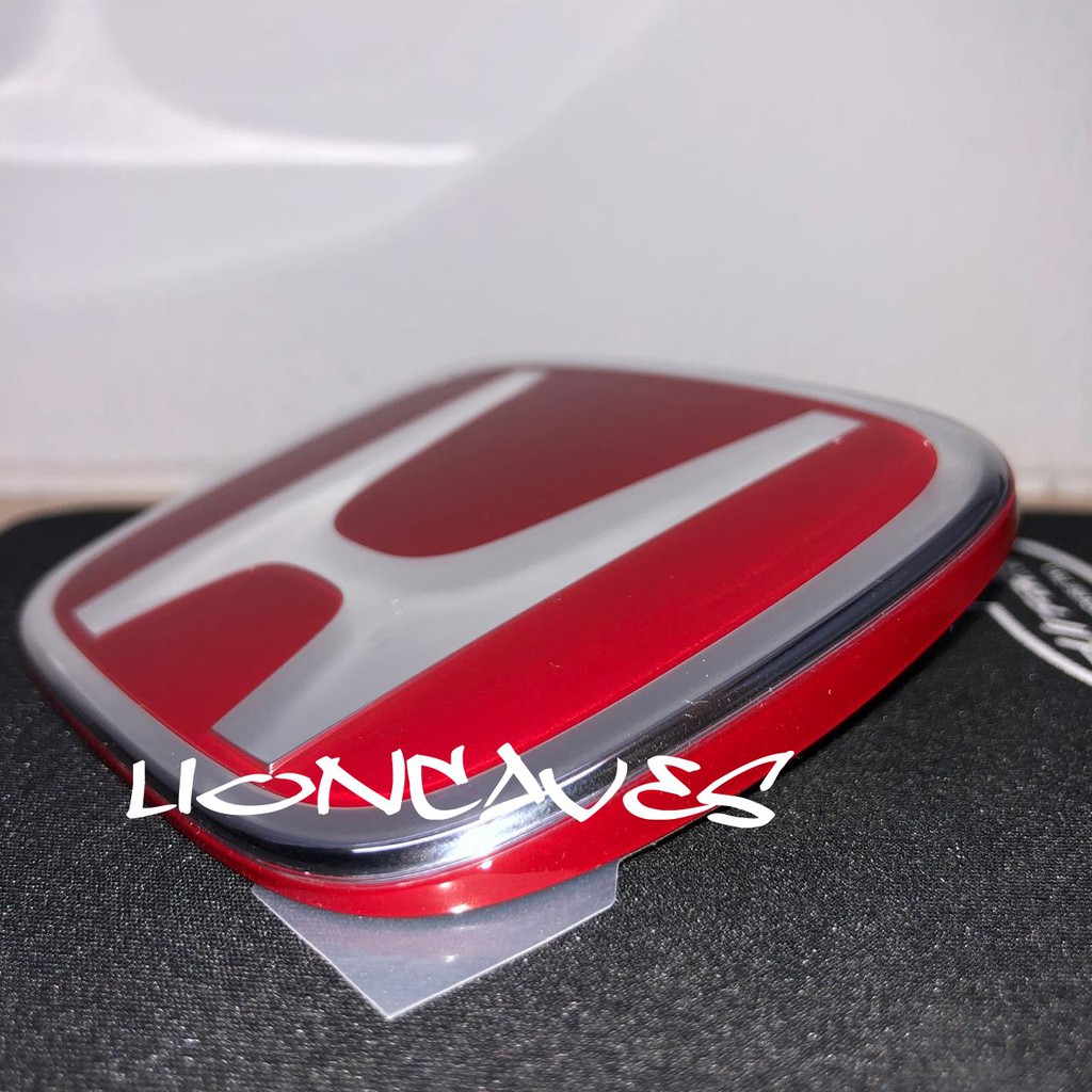Jual Original Red Emblem Belakang for Civic FD1/FD2 Merah - Made in ...