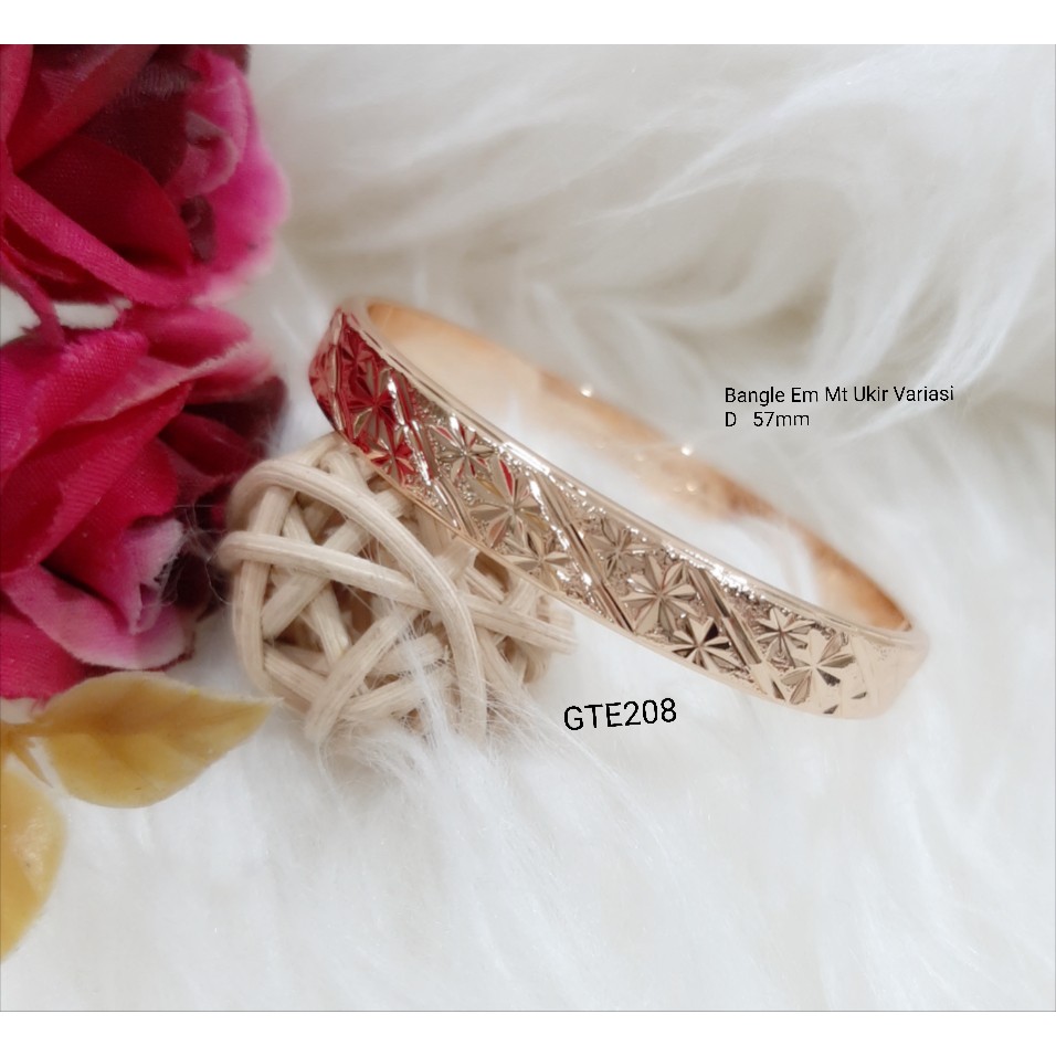 Jual Bangle Xuping Mt Ukir Varian 8mm | Shopee Indonesia