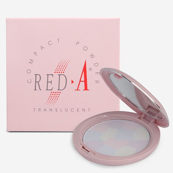 Jual RED-A COMPACT POWDER/Bedak Padat RED-A translucent/Bedak RED-A ...