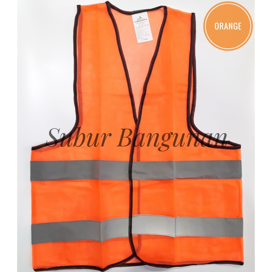 Jual Rompi Polyester Proyek Safety Kerja 2 Scotlight Orange | Shopee ...