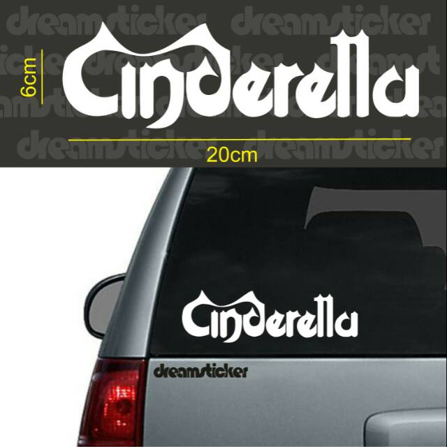 Jual Sticker Stiker Musik Band Cinderella | Shopee Indonesia