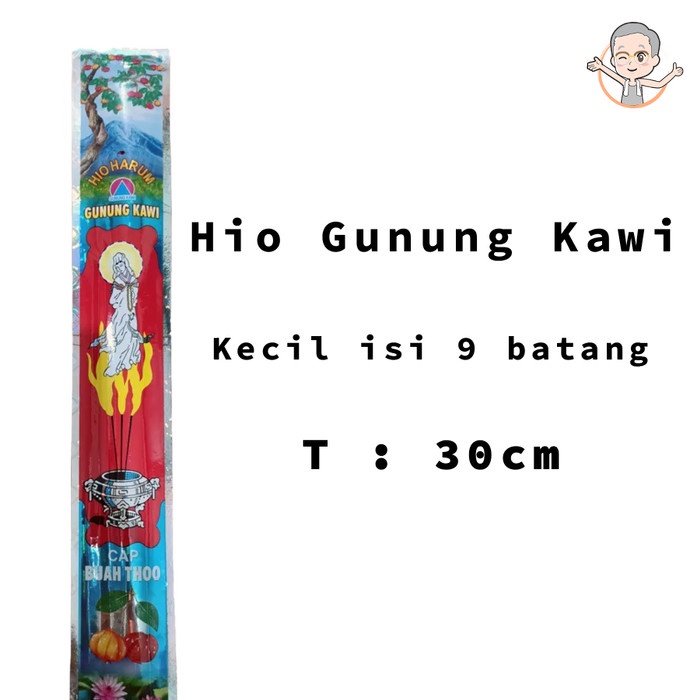 Jual Hio Harum Gunung Kawi Cap Buah Thoo Kecil - Isi 9 Batang | Shopee ...