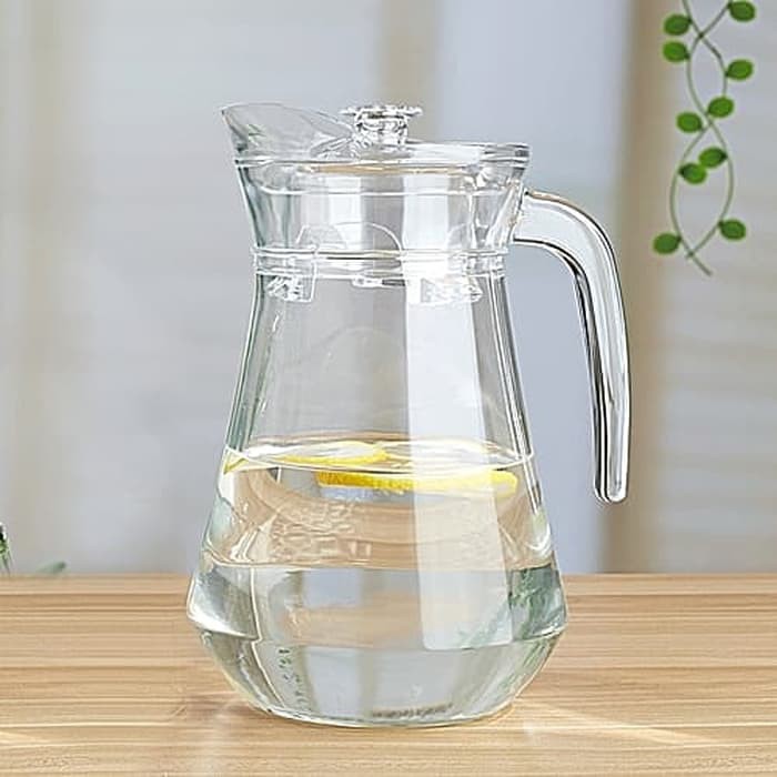Jual Pitcher Lemon Tea/ Teko Kaca Besar/ Teko/ Pitcher 1.3LT | Shopee ...