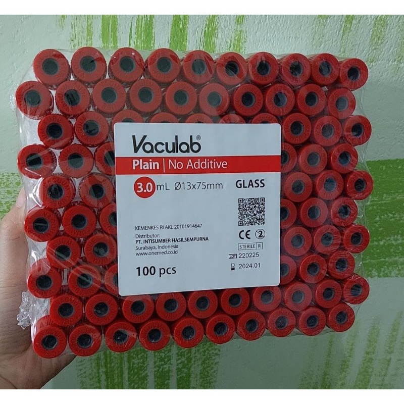 Jual Tabung Darah K3 EDTA 3ml Blood Collection Tube Tabung EDTA ...