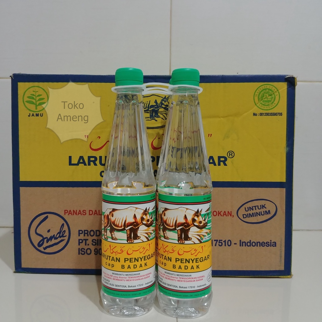 Jual Larutan Botol Besar Cap Badak 500ml - 1 Dus (24 pcs) | Shopee Indonesia