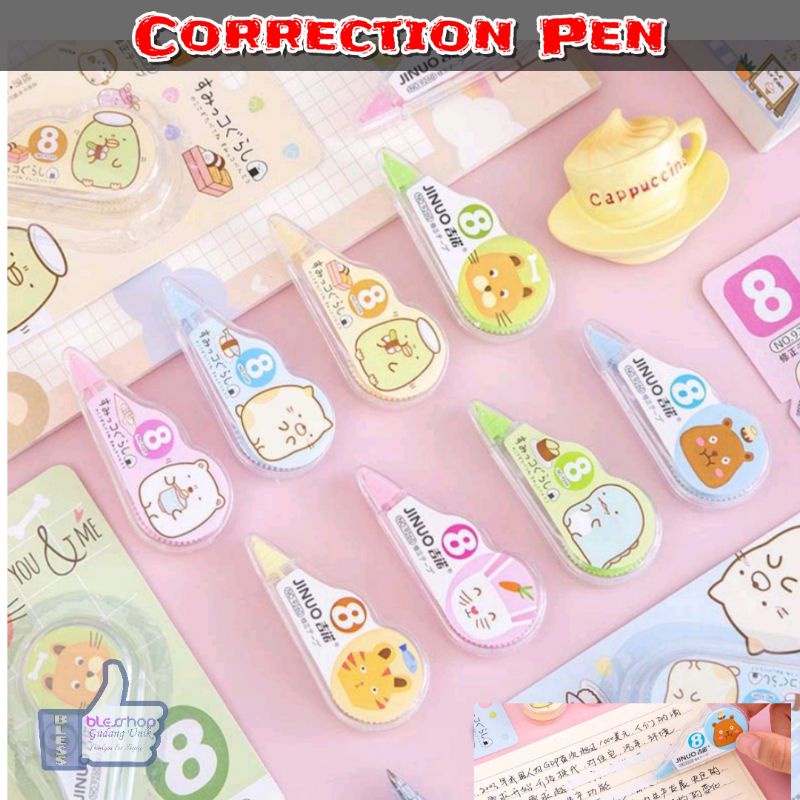 Jual Tip Ex Kertas Correction Tape Tipex Kertas Fancy | Shopee Indonesia