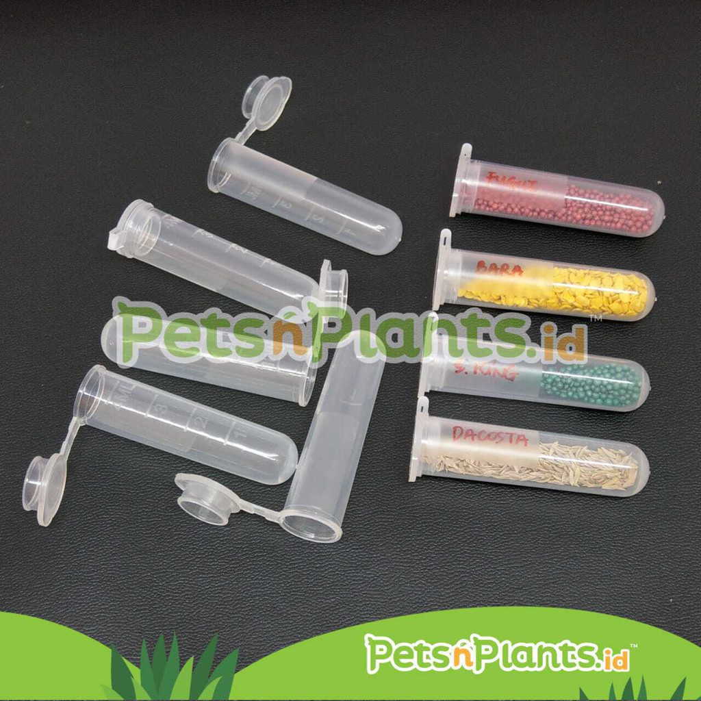 Jual Tabung Botol Plastik Tempat Menyimpan Benih Bibit Hidroponik Seed ...