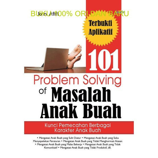 Jual Buku 101 Problem Solving of Masalah Anak Buah - Saufa | Shopee Indonesia