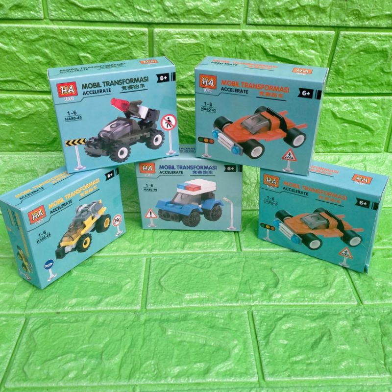 Jual MAINAN ROBOT RAKIT MOBILAN GABUNG POKEMON LGO SWAT DLL EDUKASI ...