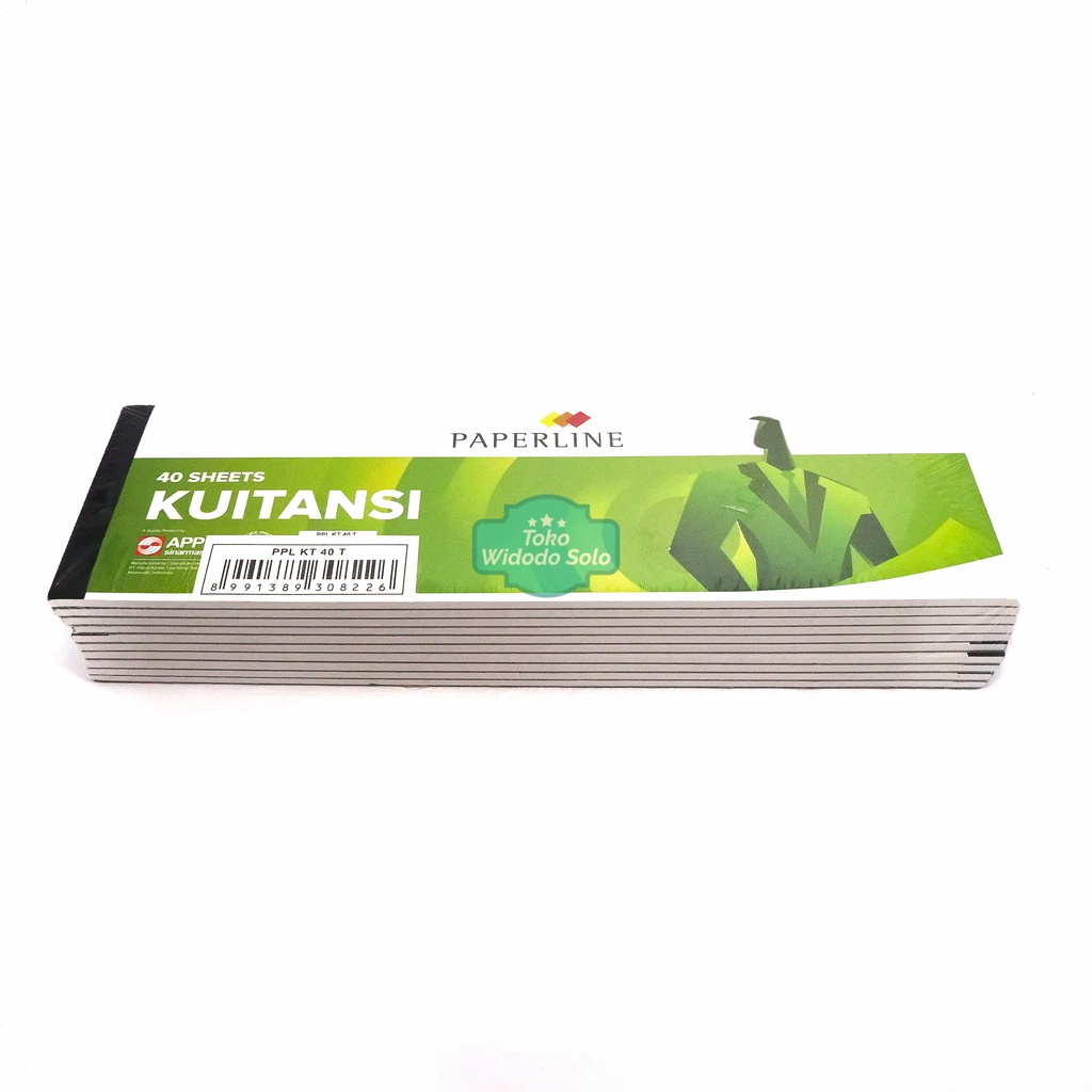 Jual 1 PACK (ISI 10) Kuitansi Tanggung Paperline PPL KT 40T 40 Lembar 28x9cm Kwitansi | Shopee ...