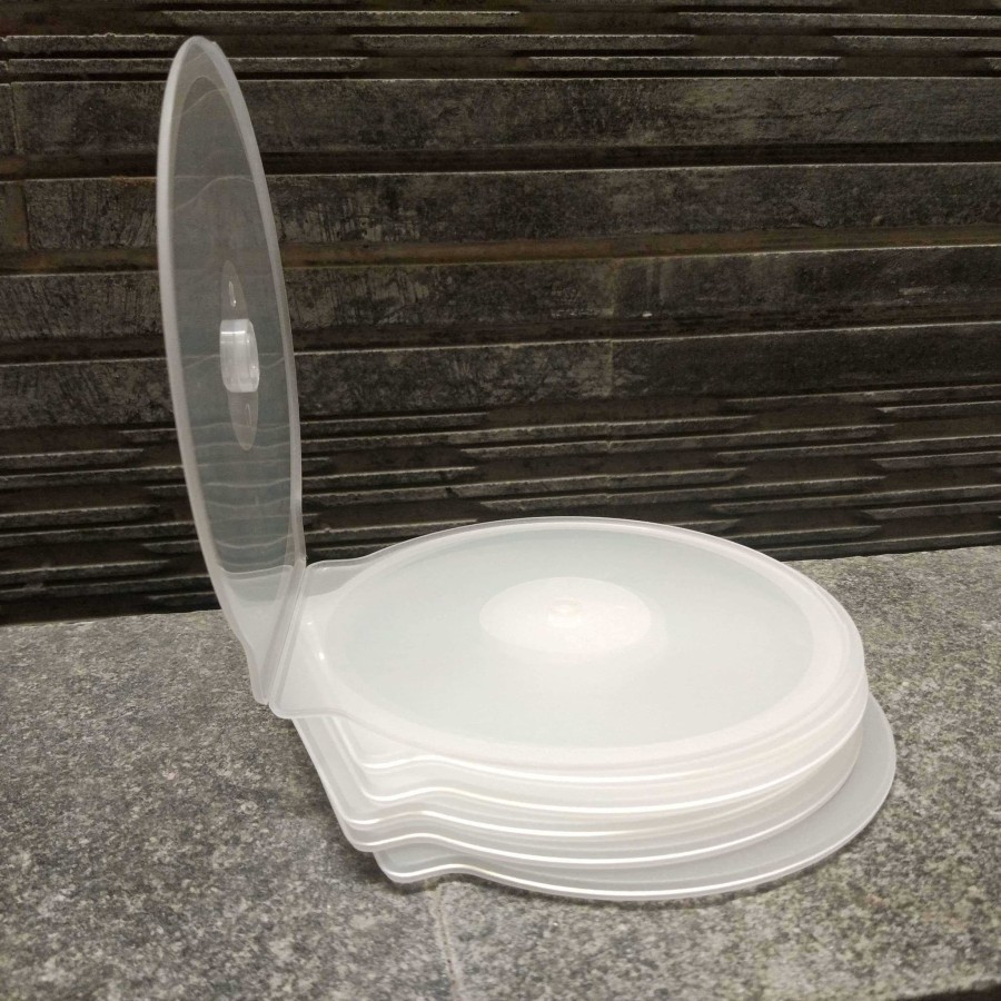 Jual Tempat CD / DVD Case Kerang Casing Oval Bulat Plastik | Shopee ...