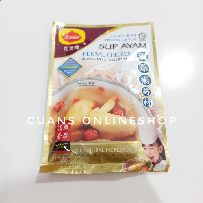 Jual Claypot Herbal Chicken Aromatic Soup. Sup Ayam Herbal Ayam Obat ...