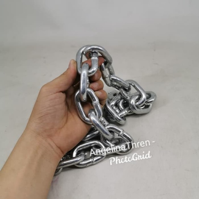 Jual Rantai gerobak 10mm/meter - rantai kapal - rantai jumbo | Shopee ...