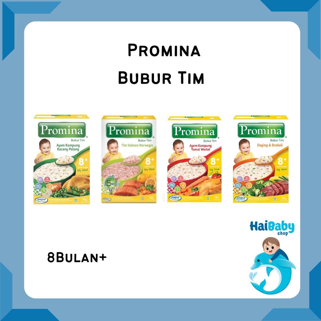 Jual Promina Bubur Tim 8+ 100gr | Shopee Indonesia