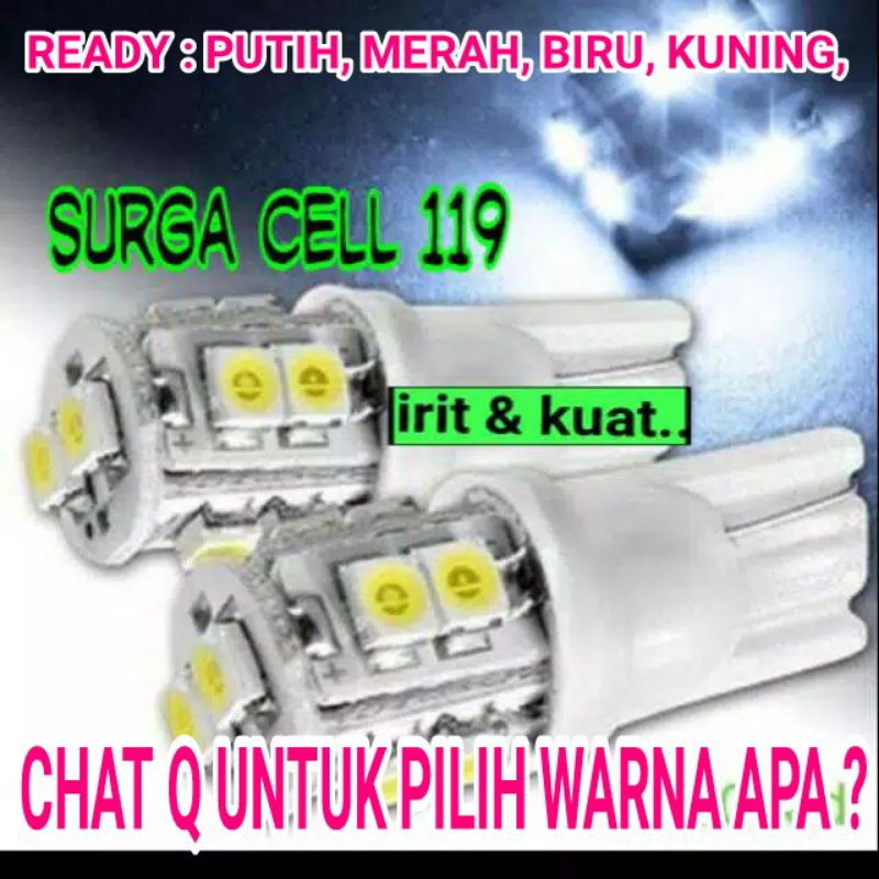 Jual lampu sein/kota motor, merah. putih. biru. kuning, | Shopee Indonesia