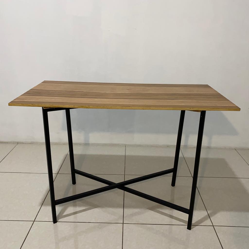 Jual Meja Lipat Portable Makan Resto / Meja Bazar / Meja Jualan (100x50x70cm) | Shopee Indonesia