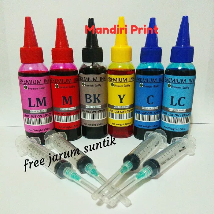 Jual Tinta isi Ulang COMPATIBLE Printer Epson 100 ml | Shopee Indonesia