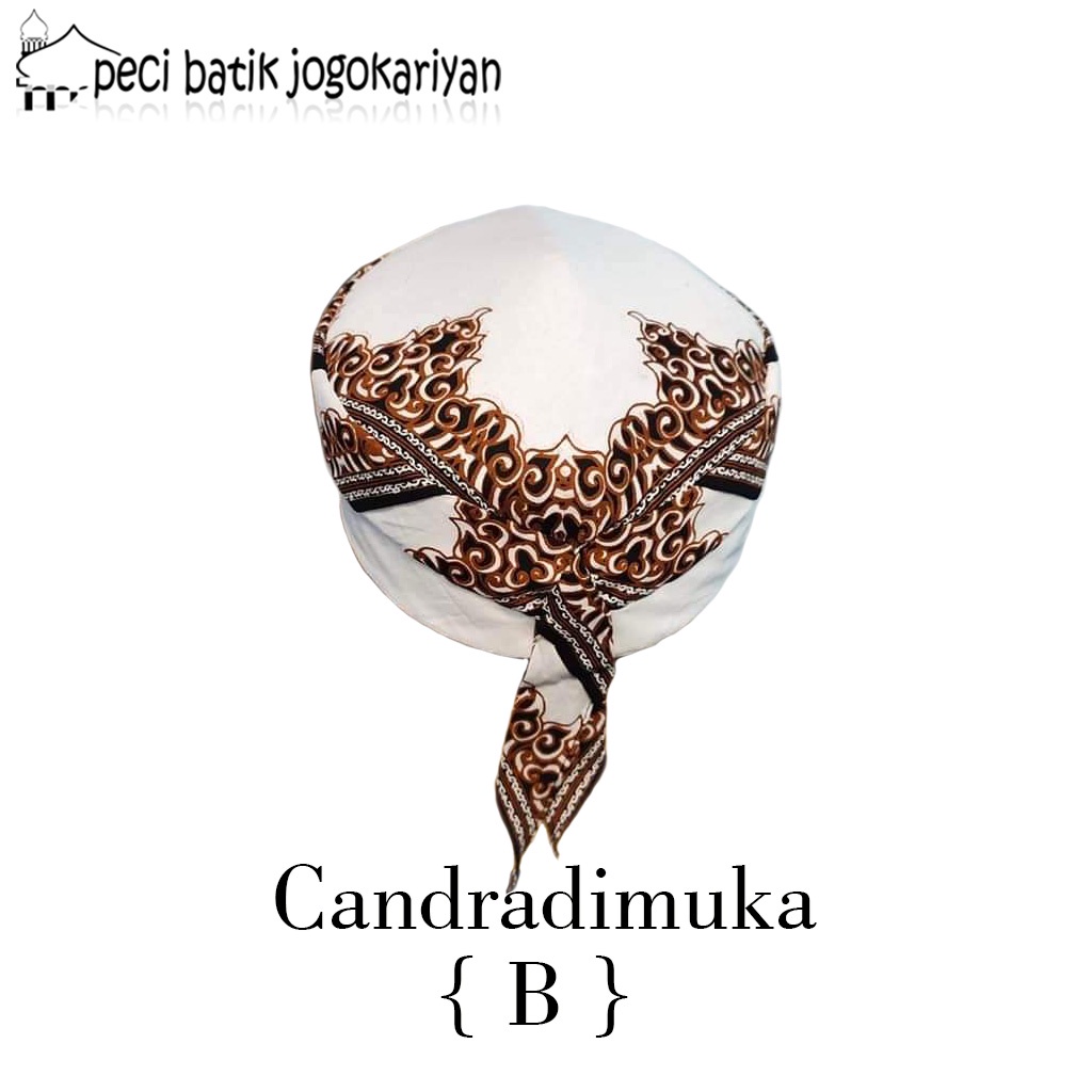 Jual Peci Batik Jogokariyan Motif Batik Candradimuka | Shopee Indonesia