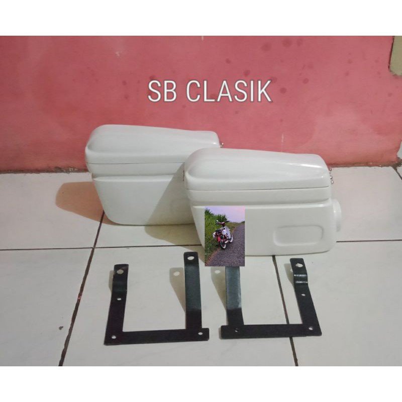 Jual Side Box motor plus bracket | Shopee Indonesia