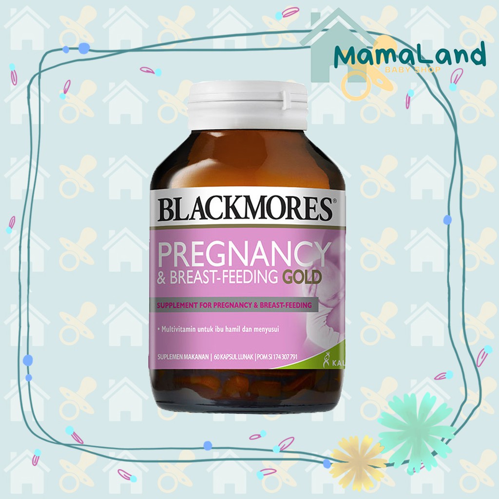 Jual Blackmores Pregnancy and Breastfeeding Gold (60 Kaplet) | Shopee ...