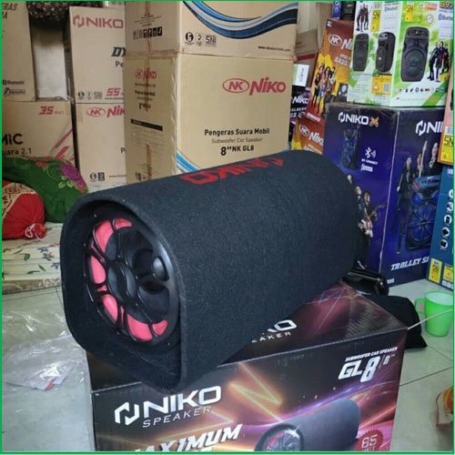 Jual Speaker Niko GL 8. Subwoofer Car Speaker Niko 8 Inch Bluetooth ...