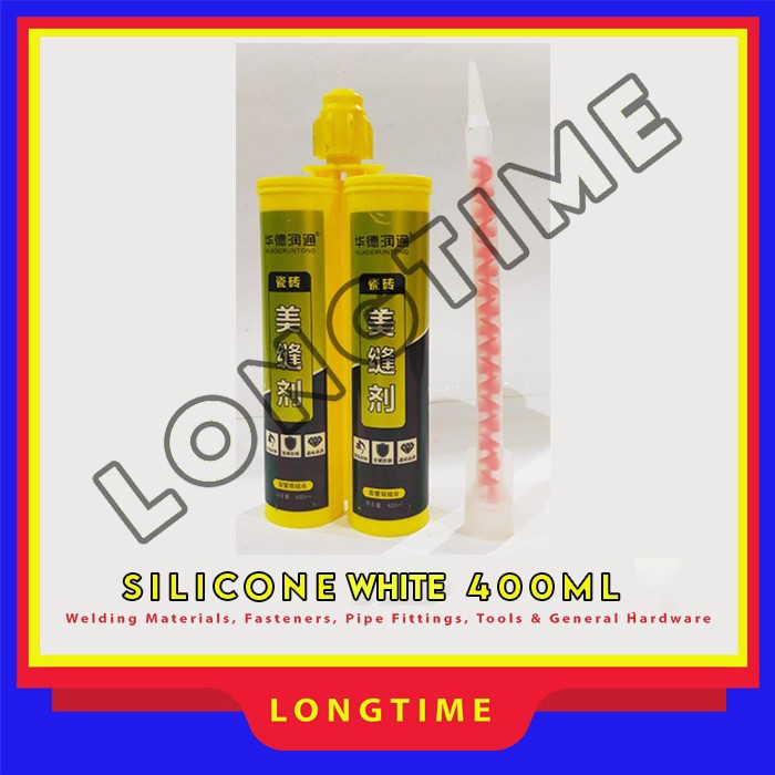 Jual SILICONE double warna putih keramik lantai silicone ubin dempul ...