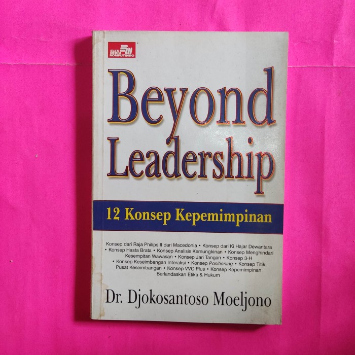 Jual Buku beyond leadership 12 konsep kepemimpinan | Shopee Indonesia