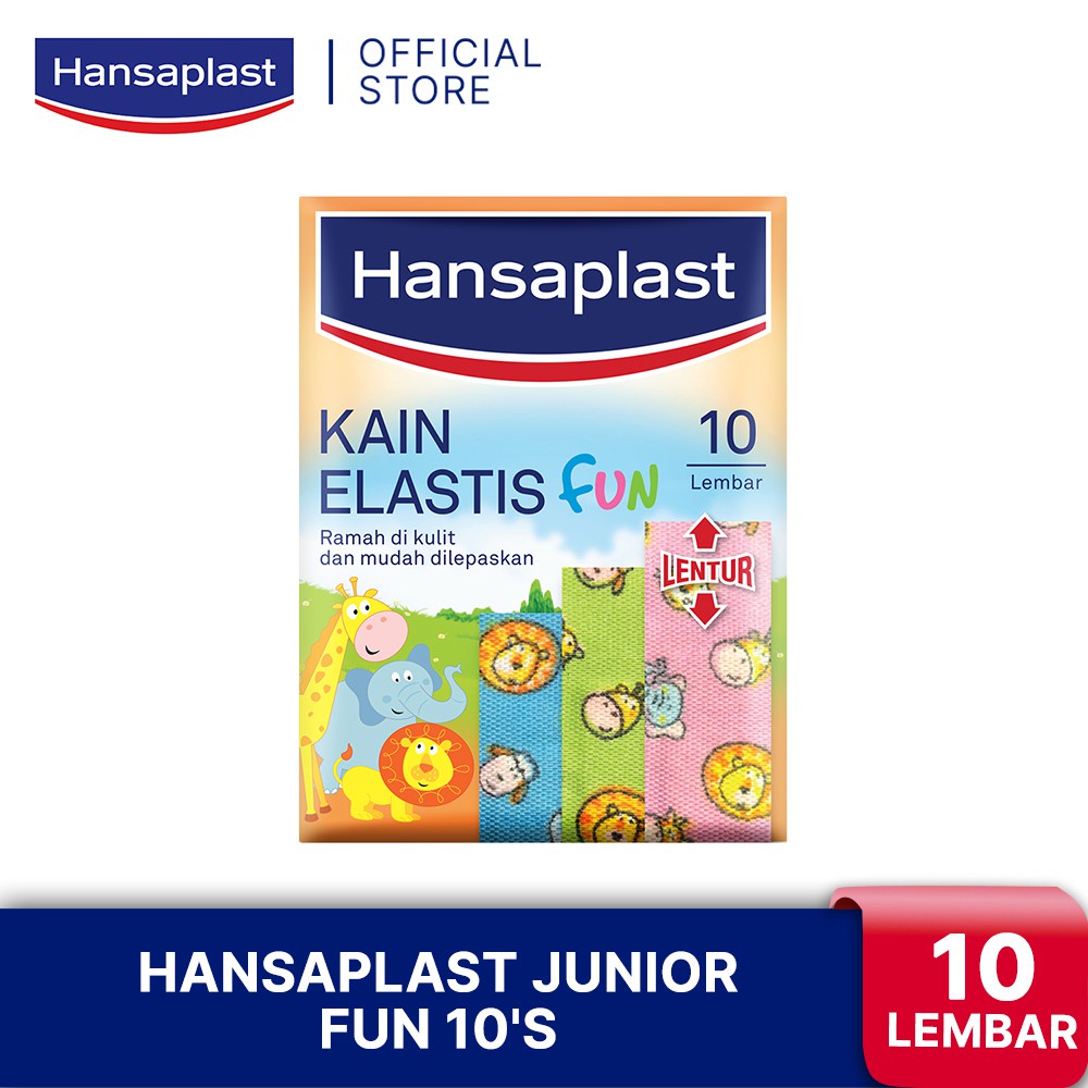 Jual Hansaplast Junior Fun 10's - Plester Luka Anak | Shopee Indonesia